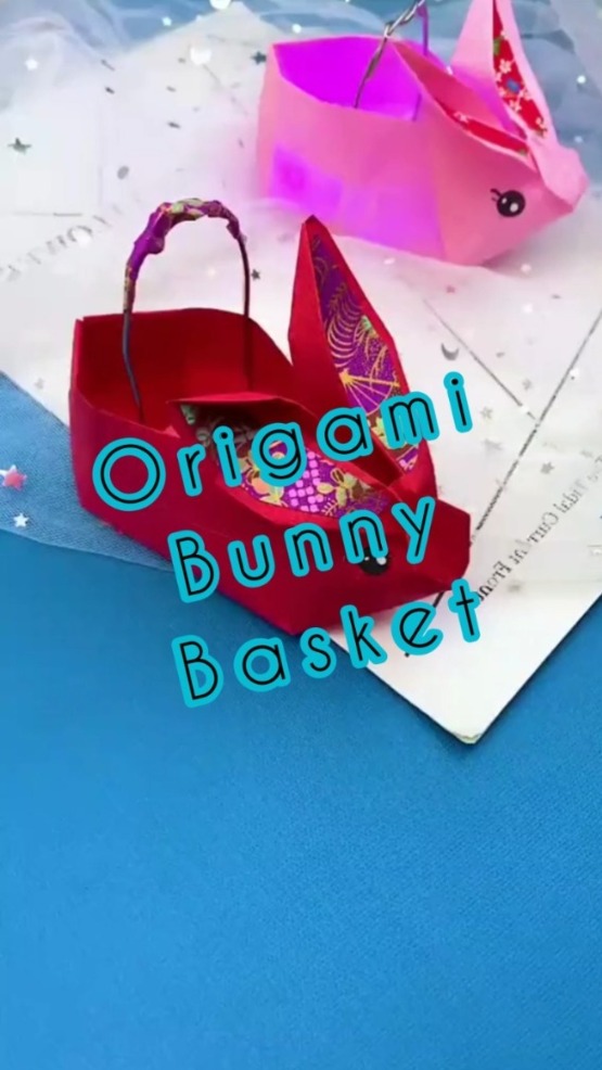 Origami Bunny Basket | Vipon