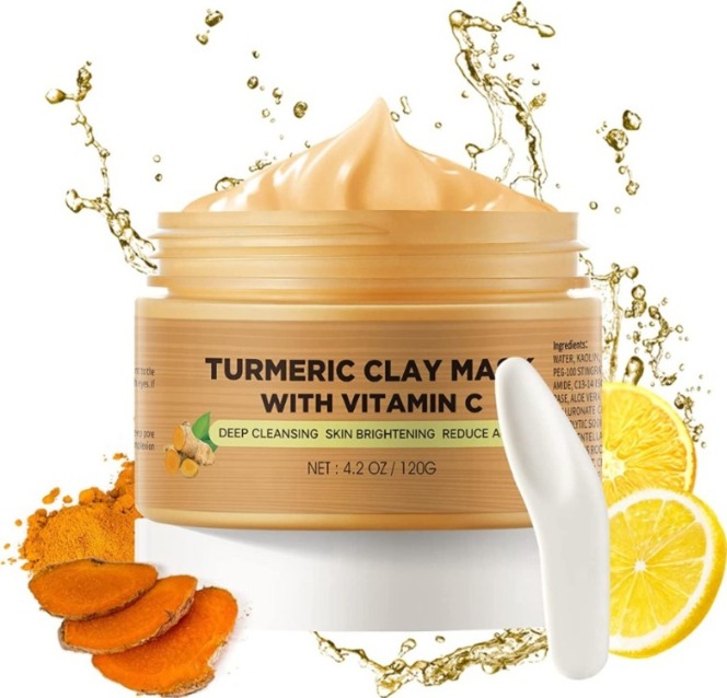 Turmeric Cleansing Mud Mask Regularly Perform Deep Cleansing ...